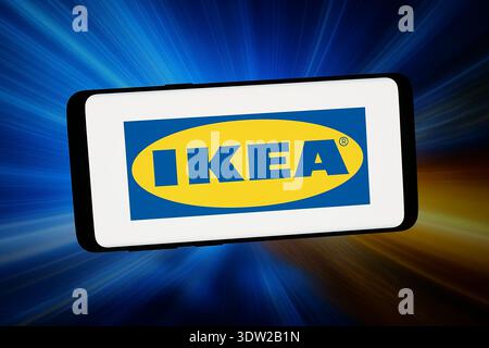 In this photo illustration, the logo of Swedish company Electrolux ...
