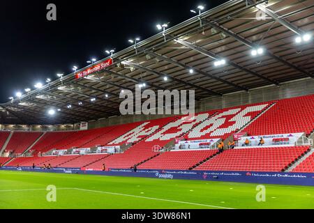25th February 2026; Bet365 Stadium, Stoke, Staffordshire, England; EFL ...