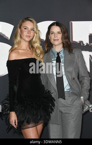 Isabel May, Isabel May, Neve Campbell at arrivals for SCREAM 7 Premiere ...