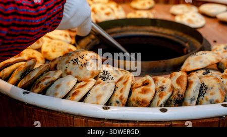 Chinese Sesame Flatbread Traditional Shaobing Stock Photo - Alamy