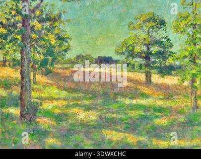 Christian Rohlfs - Waldlichtung (Forest Clearing Stock Photo - Alamy
