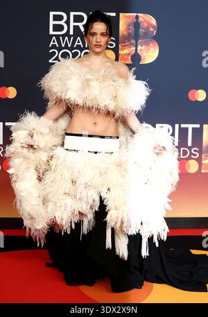The BRIT Awards 2026 at Co-op Live in Manchester, England. Molly Marsh ...