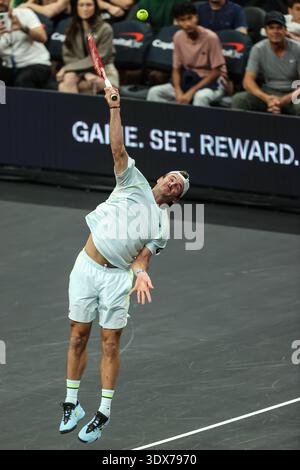 March 1, 2026: Tommy Paul in action during the MGM Slam Presented by ...