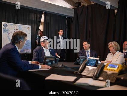 President Donald J. Trump oversees Operation Epic Fury at Mar-a-Lago ...