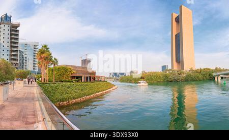 3 December 2025, Bahrain, Manama: Modern architecture of Bahrain ...