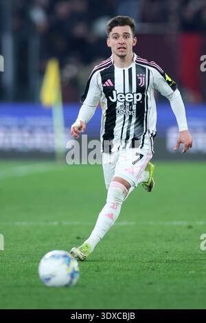 Francisco Conceicao of Juventus FC in action during the Serie A ...