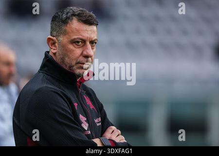 Roberto D'Aversa (Head Coach Torino FC) during Torino FC vs Parma ...
