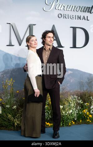 Ben Schnetzer and Kate Hewitt attend "The Madison" UK Premiere at ...