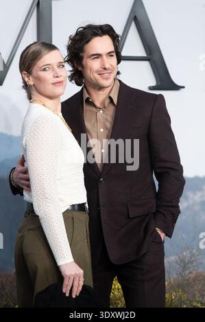 Ben Schnetzer and Kate Hewitt attend "The Madison" UK Premiere at ...