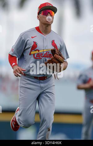 St. Louis Cardinals' JJ Wetherholt is doused by teammates after driving ...