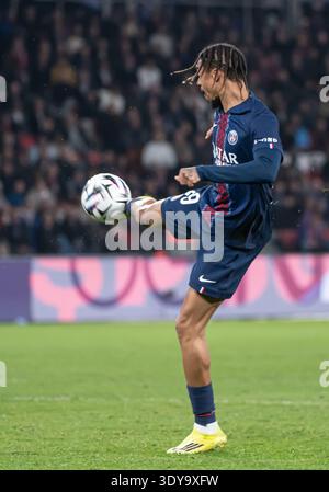 Bradley Barcola of France in action during the FIFA World Cup 2026 ...
