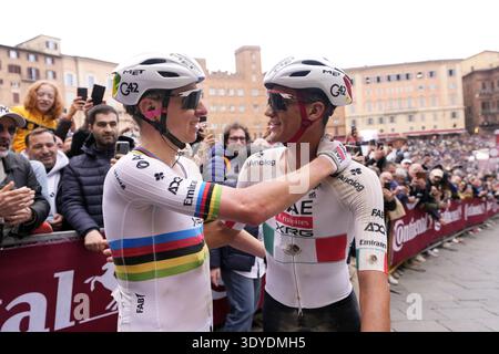 Tadej Pogacar (UAE Team Emirates XRG) during Strade Bianche 2026 ...