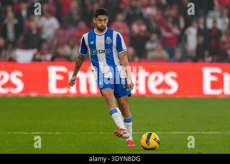 Lisbon, Portugal. 08th Mar, 2026. Amar Dedic of SL Benfica in action ...