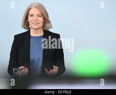 AUA CEO Annette Mann on Friday, 6 March 2026, at the Austrian Airlines ...