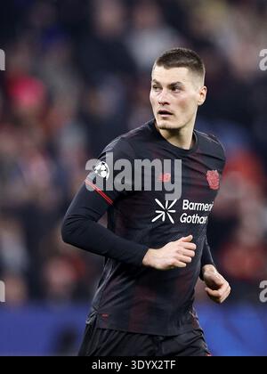 LEVERKUSEN – Patrick Schlick of Bayer 04 Leverkusen during the UEFA ...
