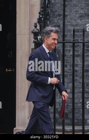 Energy Secretary Ed Miliband leaves 10 Downing Street, London after a ...