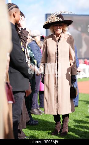 Queen Camilla on day two of Royal Ascot at Ascot Racecourse, Berkshire ...