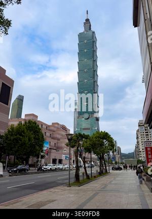 Motorcycles at a traffic light in Taipei, Taiwan, June 1, 2026. NEXPHER ...