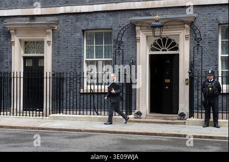 British Prime Minister, Sir Keir Starmer, leaves 10 Downing Street, to ...