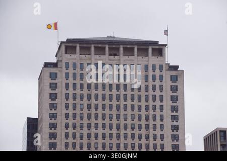 General view of Shell headquarters as CEO Wael Sawan's pay increases by ...