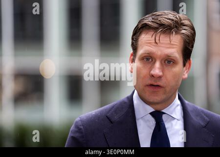 THE HAGUE - Vincent Karremans, Minister of Infrastructure and Water ...