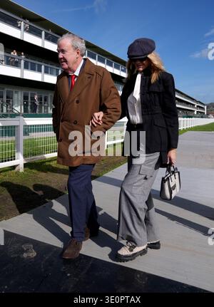 Jeremy Clarkson on day four of the 2026 Cheltenham Festival at ...