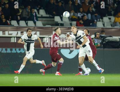 Emirhan Ilkhan of Torino FC and Ardian Ismajli of Torino FC during the ...