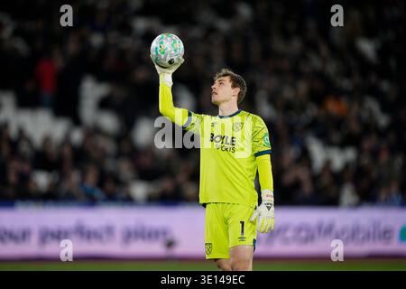 Mads Hermansen Goalkeeper of West Ham United during the Premier League ...