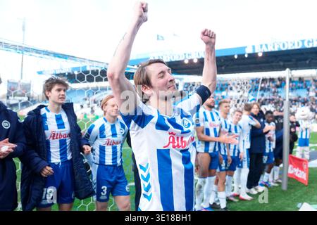 Odense, Denmark. 15th Mar, 2026. Jacob Neestrup coaches from FCK. OB ...