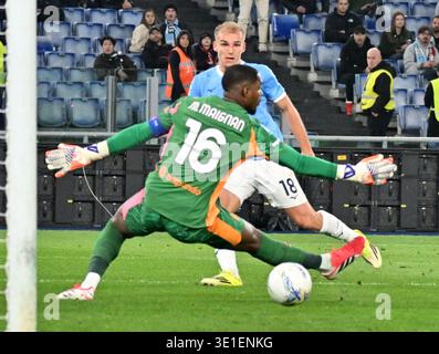 Rome, Italy - March 15, 2026: Fisayo Dele-Bashiru (central midfielder ...