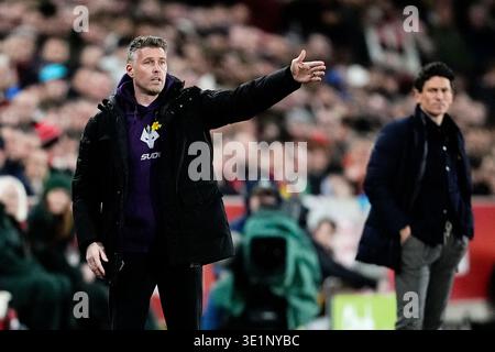 Rob Edwards, Manager of Wolverhampton Wanderers during the Brentford v ...