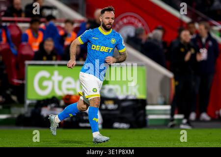 Adam Armstrong of Wolverhampton Wanderers during the Brentford v ...