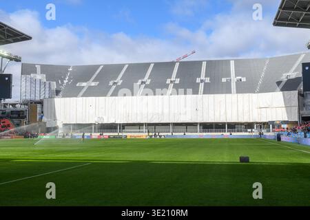 General View of the Toronto Stadium pitch and stands one week away of ...