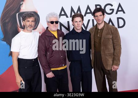 Leonardo Sbaraglia and Patrick Criado attended Amarga Navidad' (Bitter ...