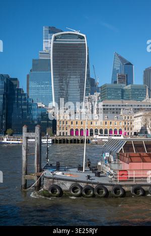 London Bridge and Office Blocks in the CIty, London, UK Stock Photo - Alamy