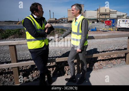 (R),Business Secretary Peter Kyle, interviewed by Matt Frei after his ...