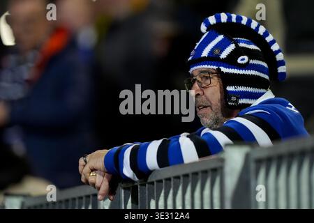 A Bath Rugby fan ahead of the Gallagher PREM match at The Recreation ...