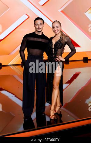 Singer Milano (Milane Baybah) and professional dancer Marta Arndt at ...