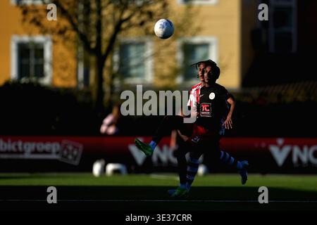 Rotterdam - Gello Robertha, Justice Esser of Sparta Rotterdam during ...