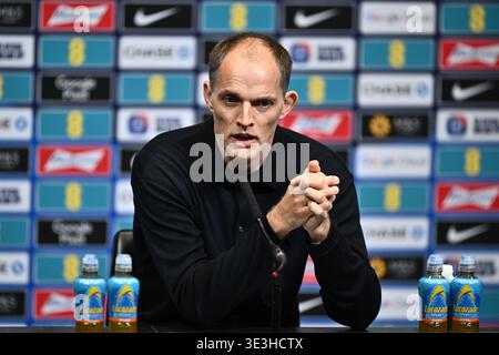 Thomas Tuchel, Head coach of England and Anthony Barry Assistant ...