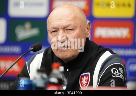 Head coach Miroslav Koubek during the semi-final of the European play ...