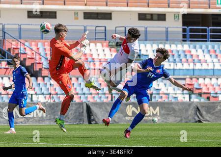 Sebastian Zajac (1 Slovakia) during the UEFA Under-19 Championship 2026 ...