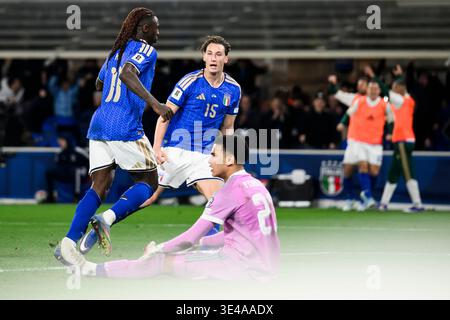 Moise Kean of Italy celebrates goal during the FIFA World Cup 2026 ...