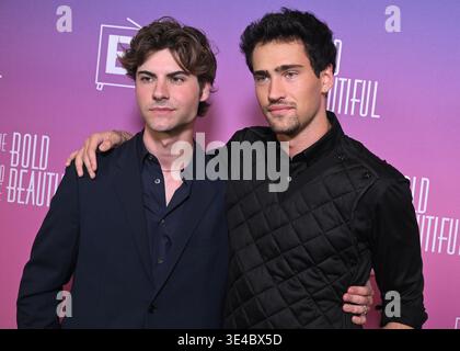 Christian Weissmann, Harrison Cone at arrivals for THE BOLD AND THE ...