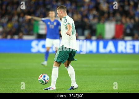 Jamie Donley (Forward) of Northern Ireland seen in action during ...