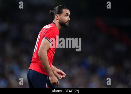 LONDON, ENGLAND, MARCH 27: Dominic Calvert-Lewin of England National ...