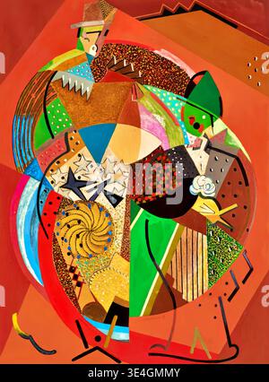 The Clowns (1917) by Albert Gleizes Stock Photo - Alamy