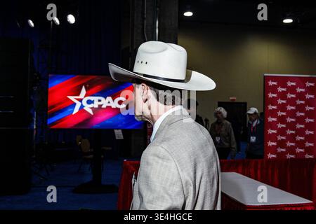 Grapevine, USA. 27th Mar, 2026. Stephen 'Steve' Bannon speaks during ...