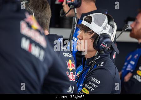 SUZUKA, JAPAN - MARCH 28: Yuki Tsunoda of Japan and Red Bull Test and ...