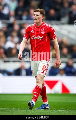 England midfielder Elliot Anderson (8) during the England v Croatia ...